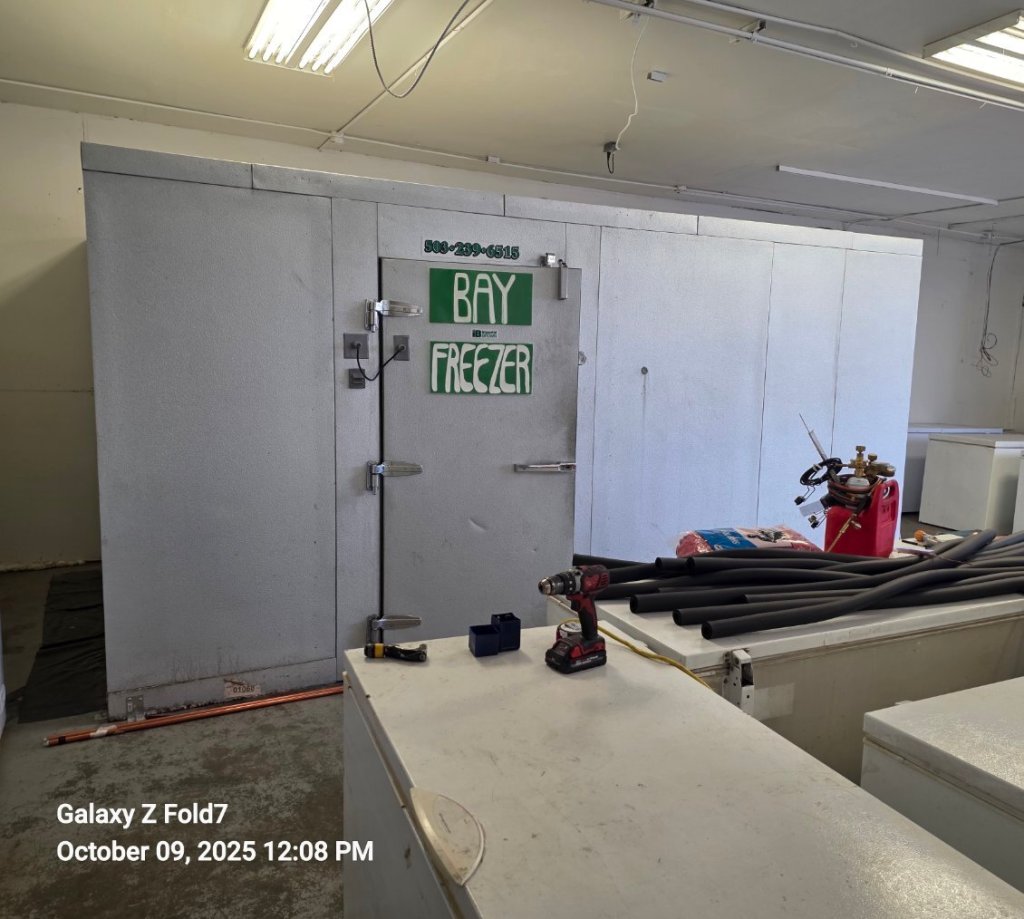 Commercial Walk-In Freezer Electrical Installation for TRS Cooling ...